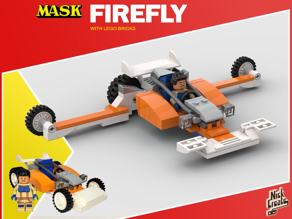 LEGO MOC M.A.S.K. Firefly by NickCreate | Rebrickable - Build with LEGO