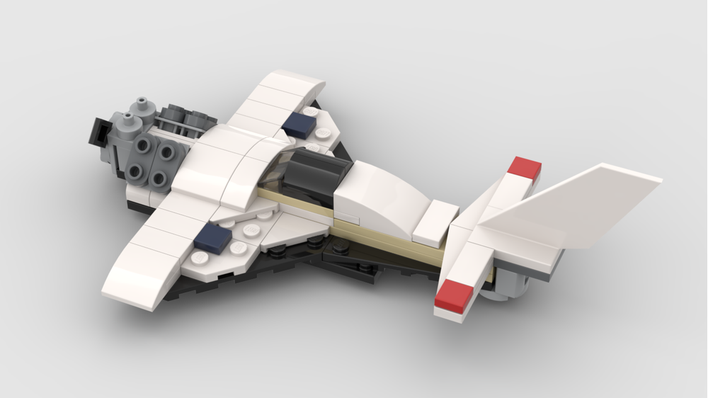 Lego Moc 31134 Propeller Airplane By Brickintelligence Rebrickable