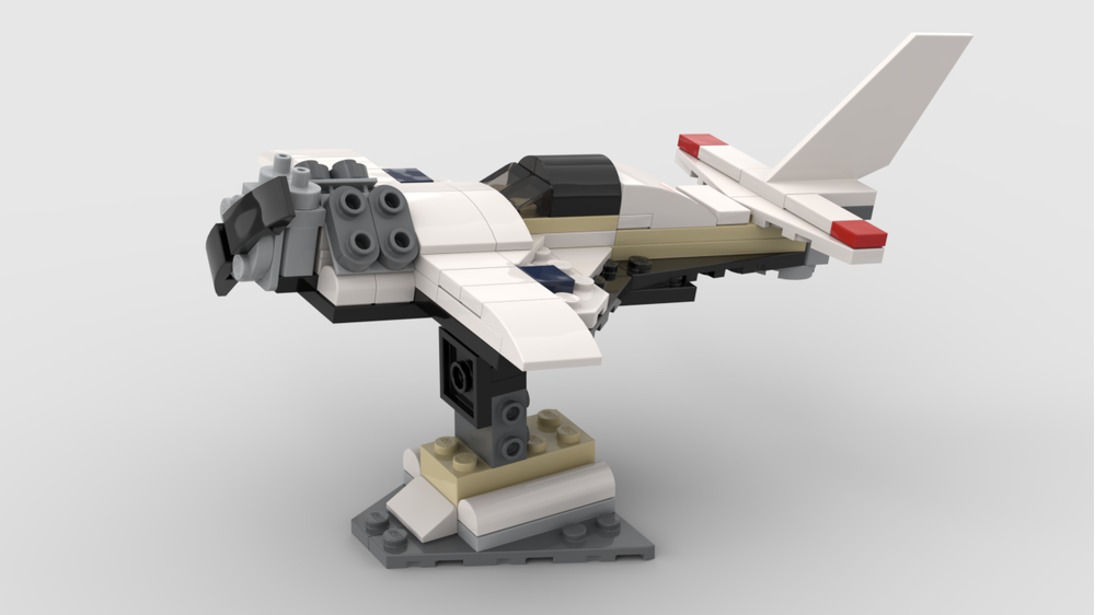 Lego Moc 31134 Propeller Airplane By Brickintelligence Rebrickable