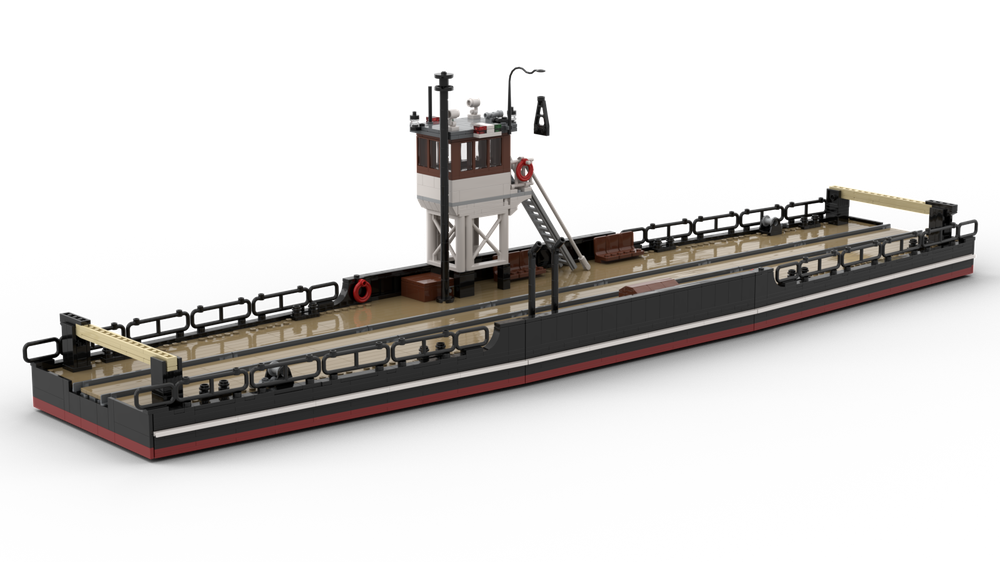 LEGO MOC Railroad Ferry by Yellow.LXF | Rebrickable - Build with LEGO