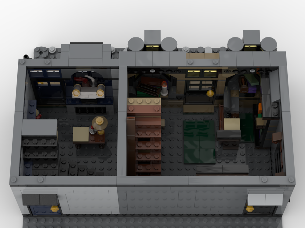 LEGO MOC Modular Ollivander's Wand Shop by Brick Artisan | Rebrickable ...