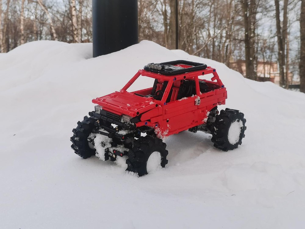 LEGO MOC KamAZ-1111 / VAZ-1111 "Oka" Monster truck by ...