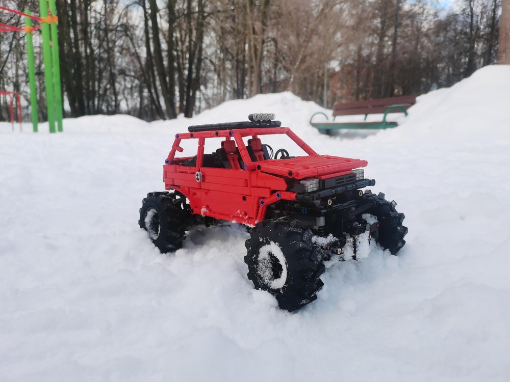 LEGO MOC-144233 KamAZ-1111 / VAZ-1111 "Oka" Monster truck by ...