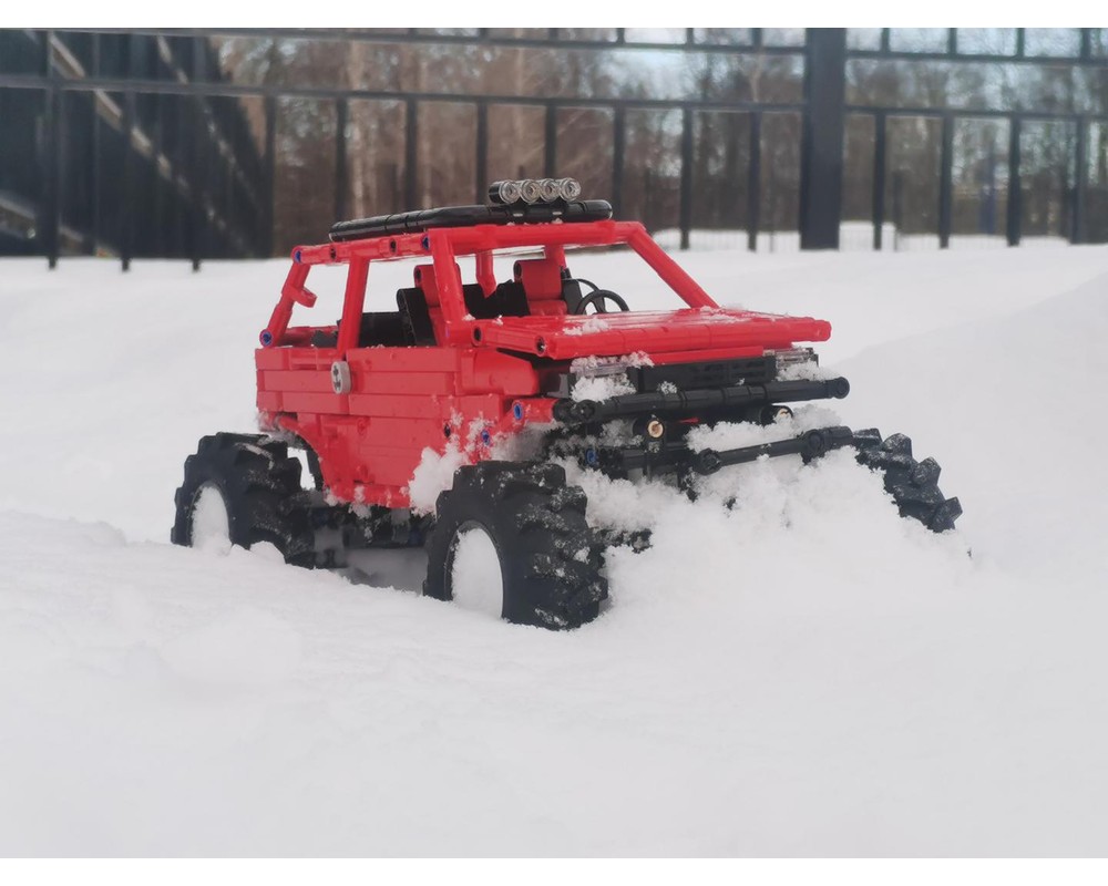 LEGO MOC KamAZ-1111 / VAZ-1111 "Oka" Monster truck by ...