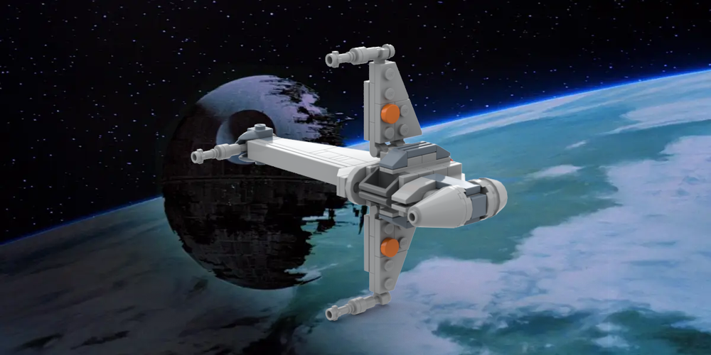 LEGO MOC-144239 Micro B-wing by Oshawhat45 | Rebrickable - Build with LEGO