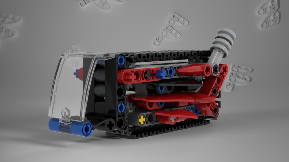 LEGO MOC 42148 square truck by Fejit | Rebrickable - Build with LEGO
