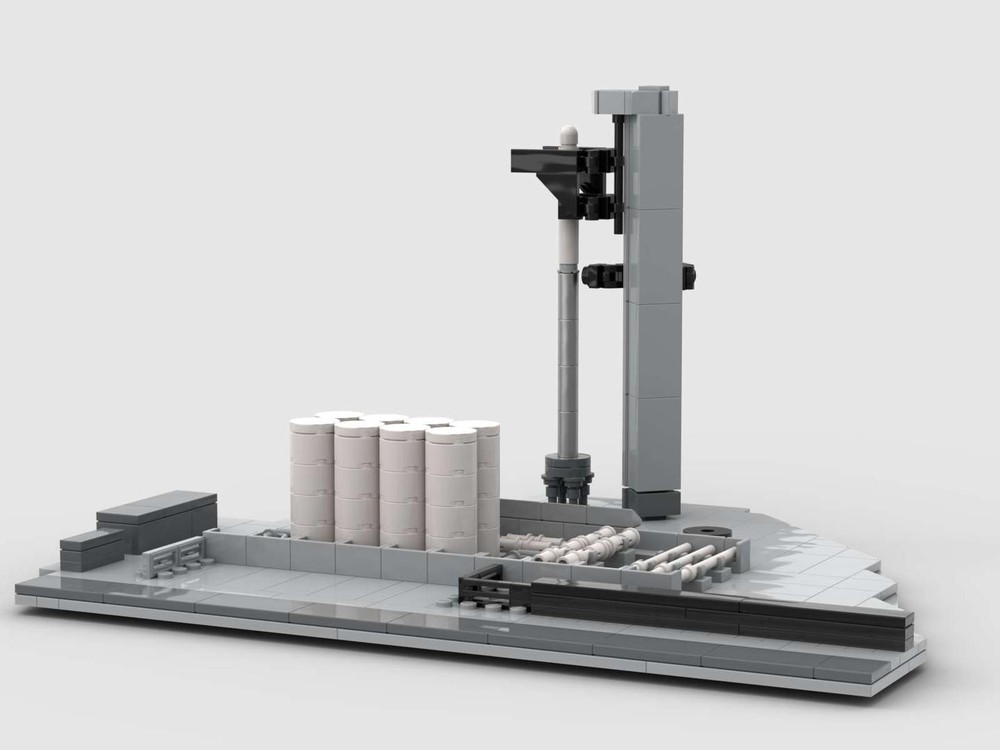 LEGO MOC Starbase Orbital Launch Site 1:1000 Scale by Citrinites ...