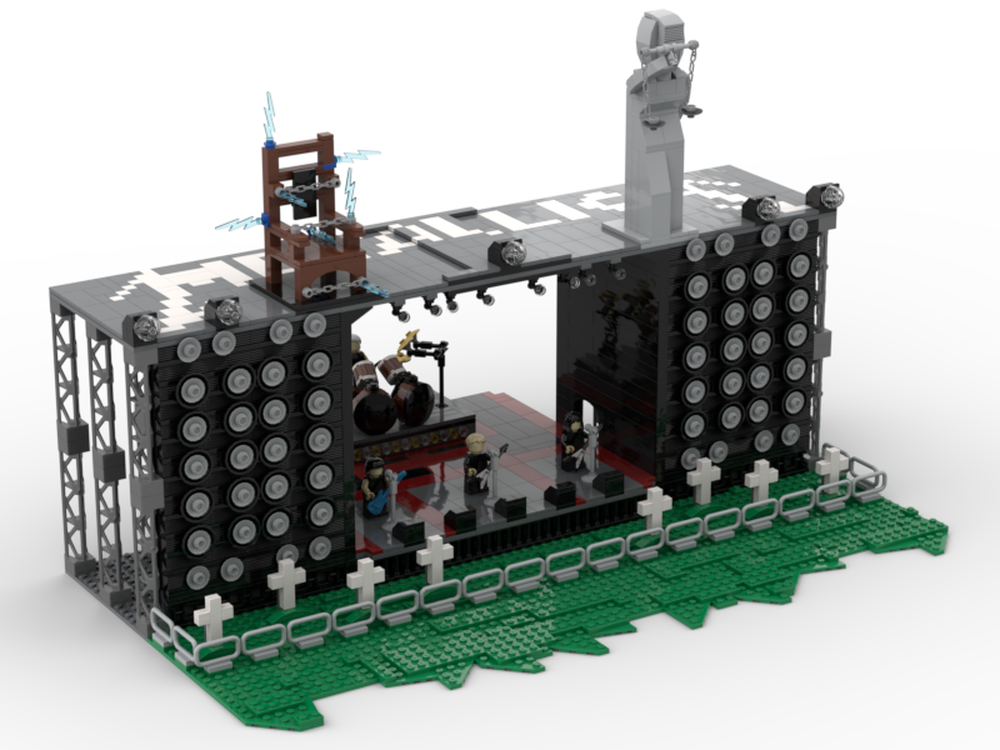 LEGO MOC Metallica Concert by Jedi Plb | Rebrickable - Build with LEGO