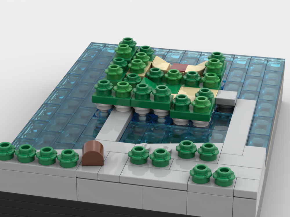 Lego Moc Little Island Nyc By Taters Rebrickable Build With Lego