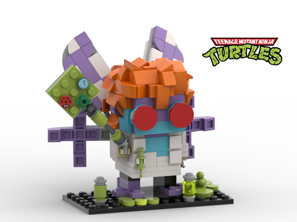 LEGO MOC TMNT - Dr. Baxter - Brickheadz by EdgarGuacs | Rebrickable ...