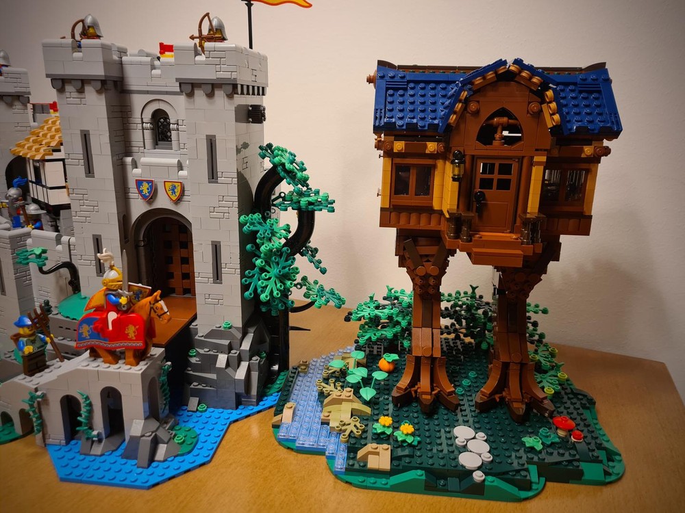 LEGO MOC Baba Yaga's Hut - 21318 Tree House Alternative Build by PL ...