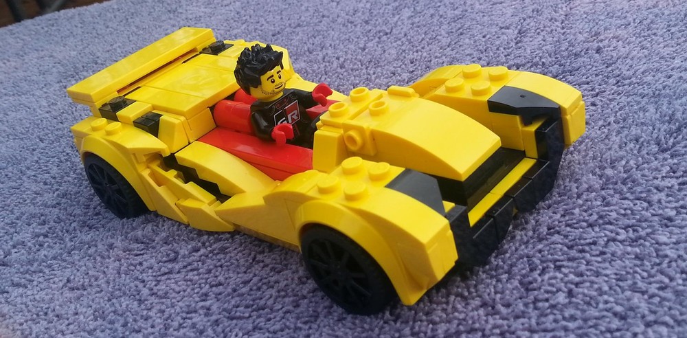 LEGO MOC Open cockpit roadster by qbcrunch | Rebrickable - Build with LEGO