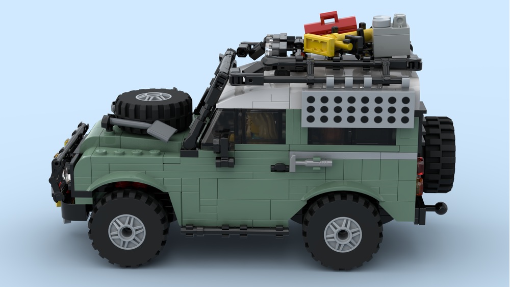 LEGO MOC MOCturnal Mini Icons LAND ROVER CLASSIC DEFENDER 90 by ...