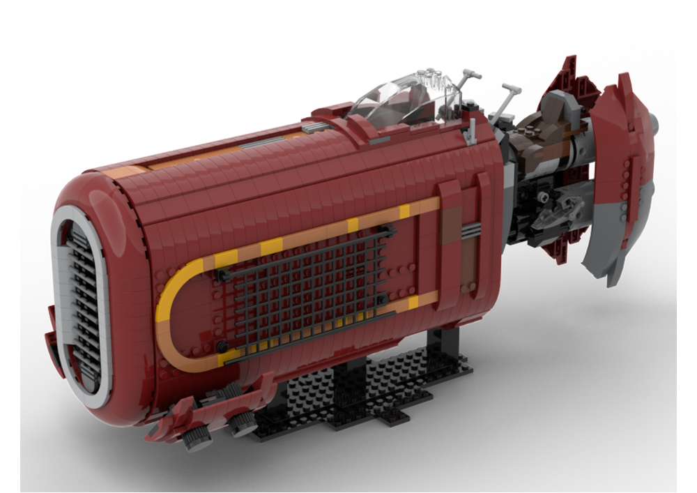 LEGO MOC SW - Rey´s Speeder by Sarinoo90 | Rebrickable - Build with LEGO