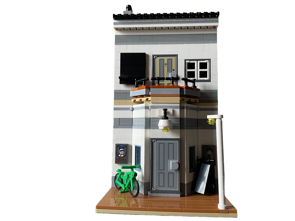 Lego Moc The Local Pub Modular Alternate Build Of 21328 Seinfled By Re