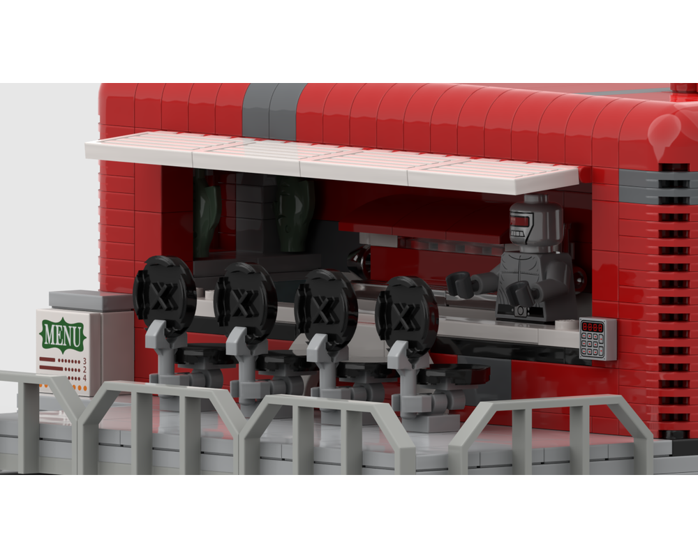 LEGO MOC Food Ship by PauloJorgeRamos | Rebrickable - Build with LEGO