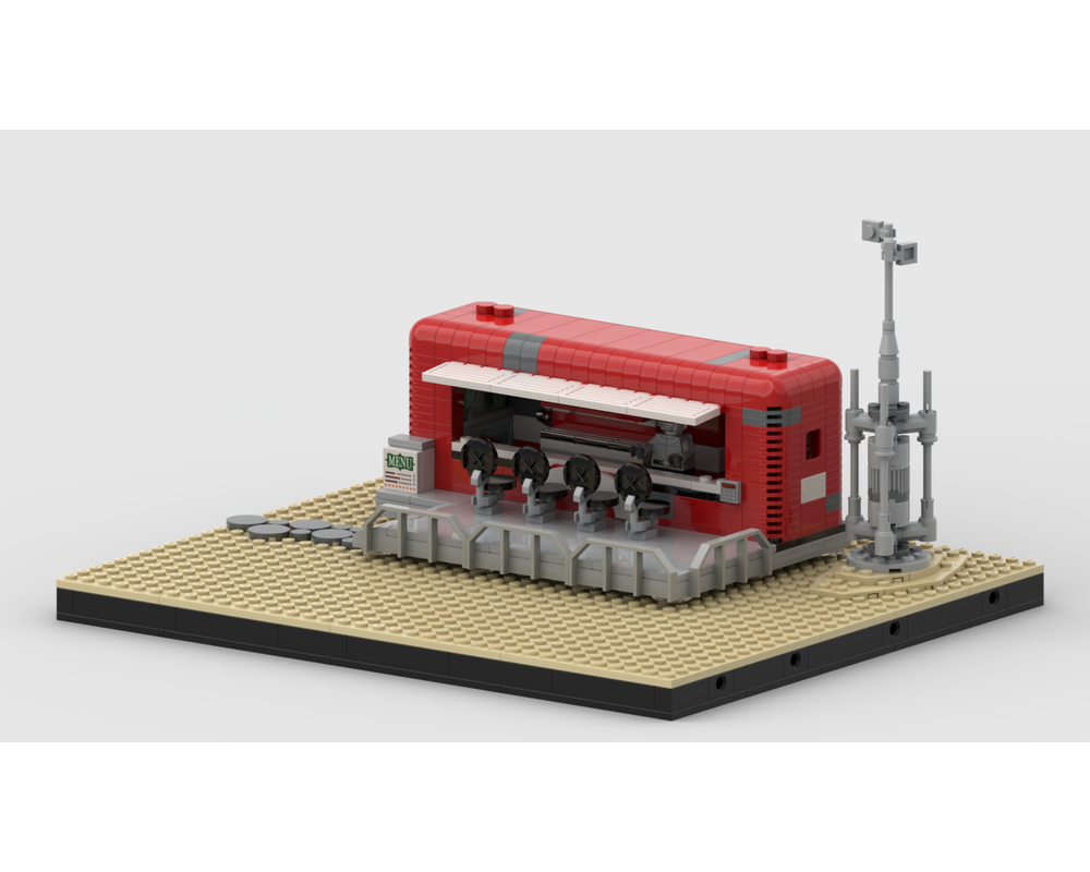 LEGO MOC Food Ship by PauloJorgeRamos | Rebrickable - Build with LEGO
