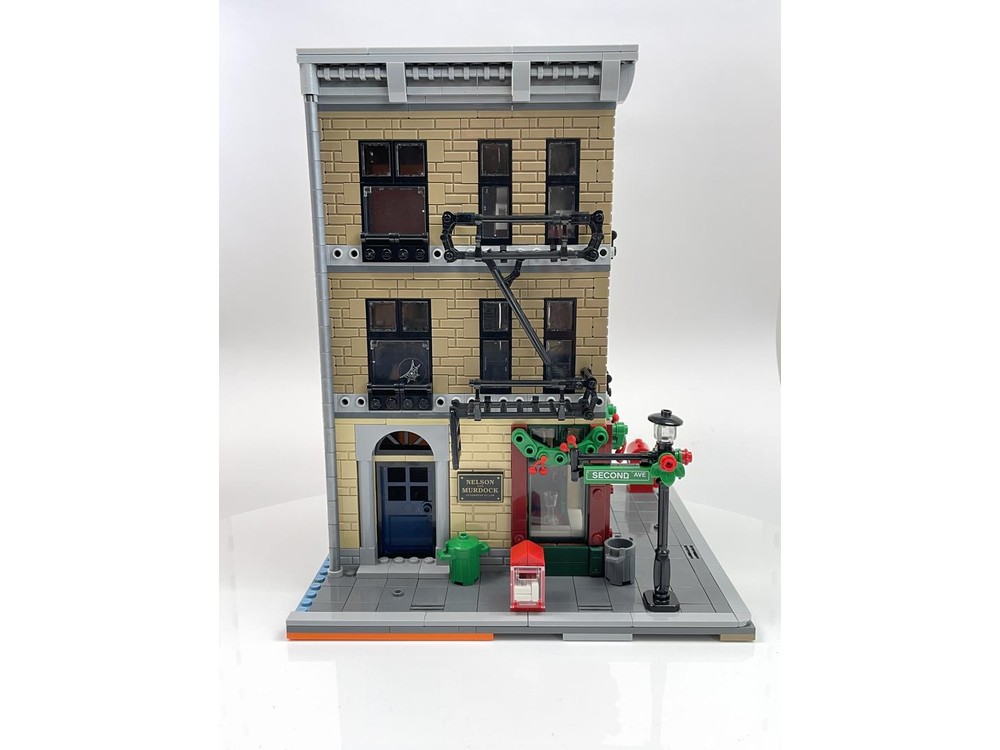 LEGO MOC Peter's Apartment/Nelson & Murdock Office/Irish Pub Modular ...