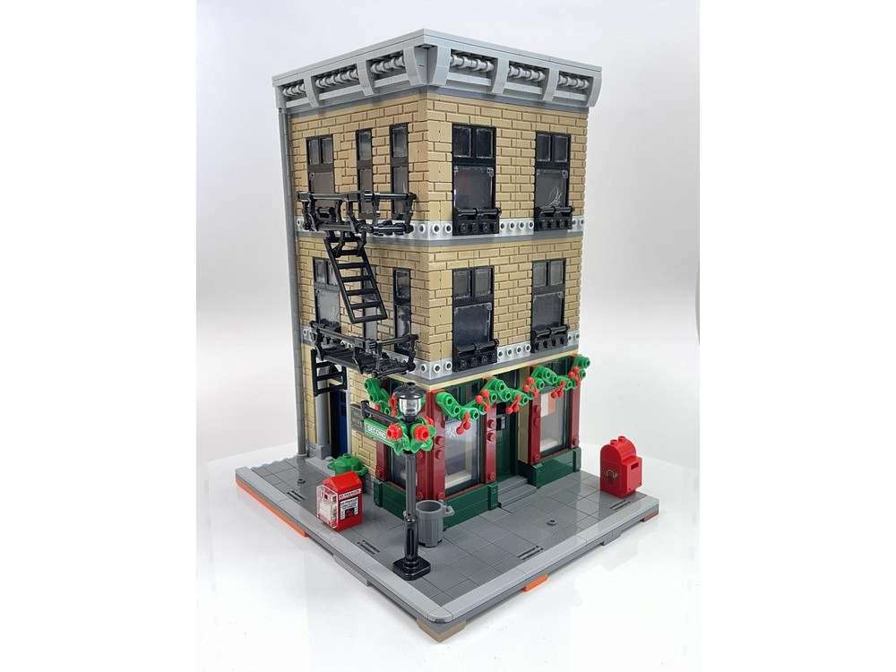 LEGO MOC Peter's Apartment/Nelson & Murdock Office/Irish Pub Modular ...