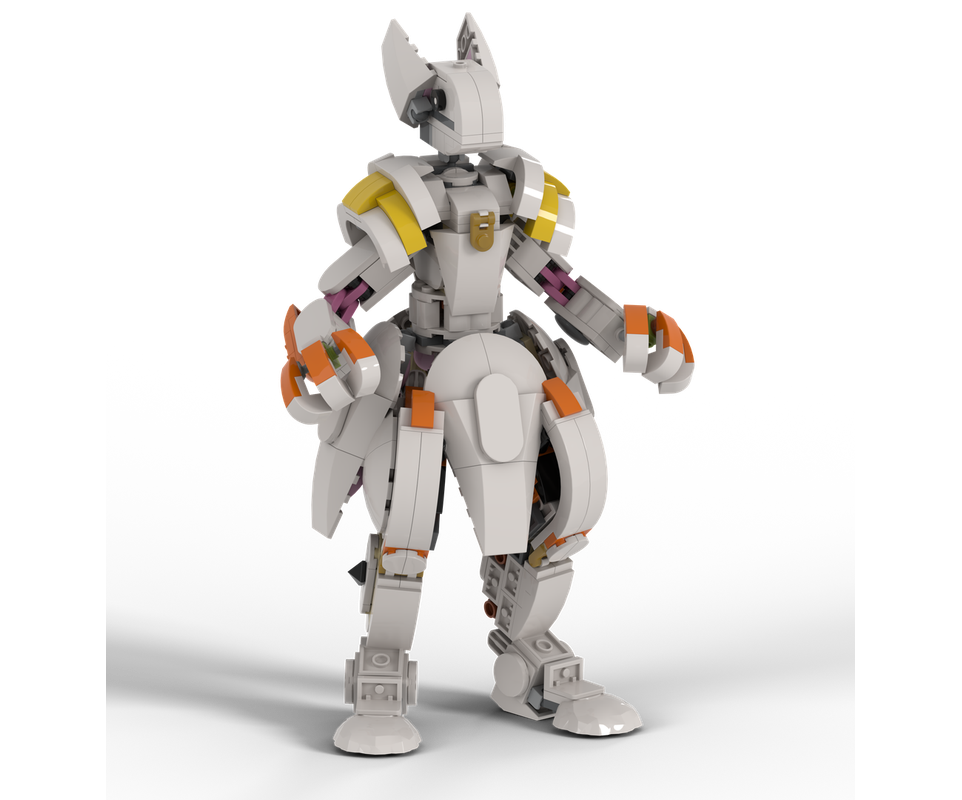 LEGO MOC White Bunny by re-creator | Rebrickable - Build with LEGO