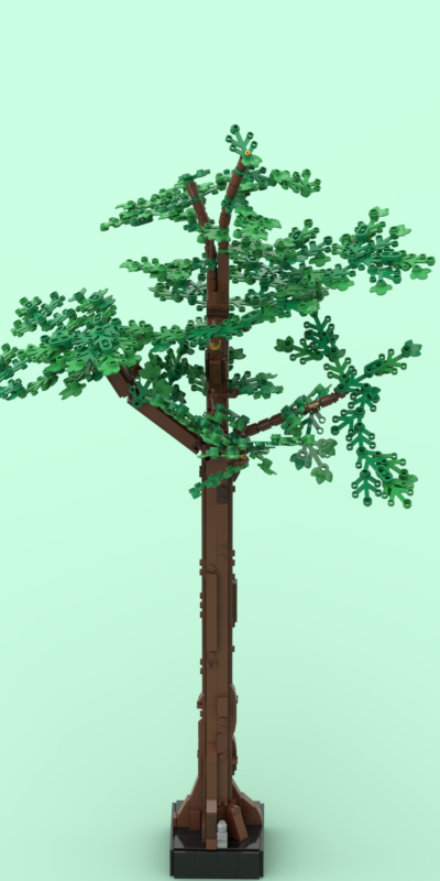 LEGO MOC Rainforest tree by sb0rdj | Rebrickable - Build with LEGO