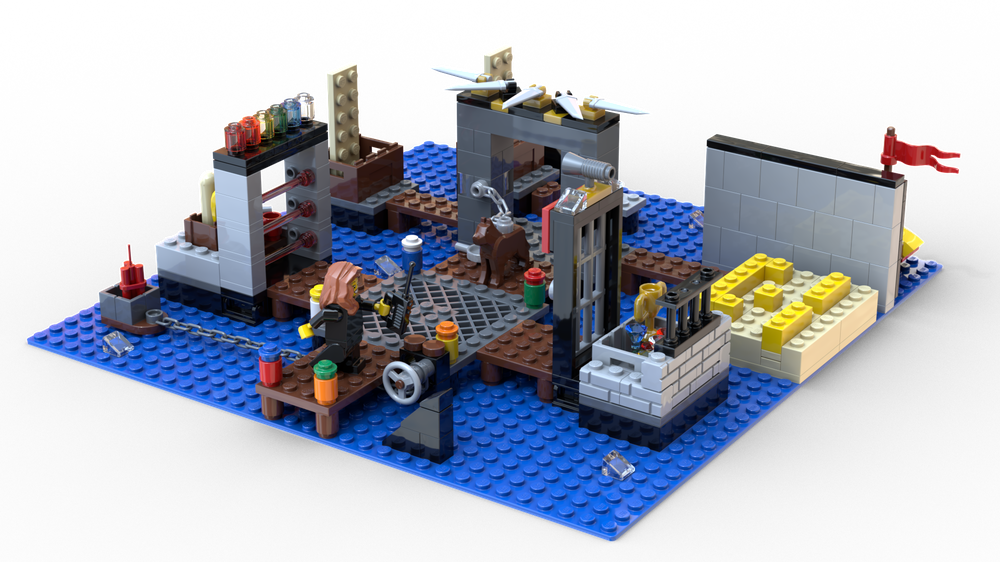 LEGO MOC Island Escape by Baconlord1 | Rebrickable - Build with LEGO