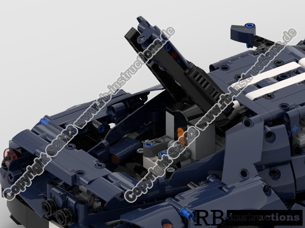 LEGO MOC 2022 Ford GT as RC-Version with Power Functions by RB ...