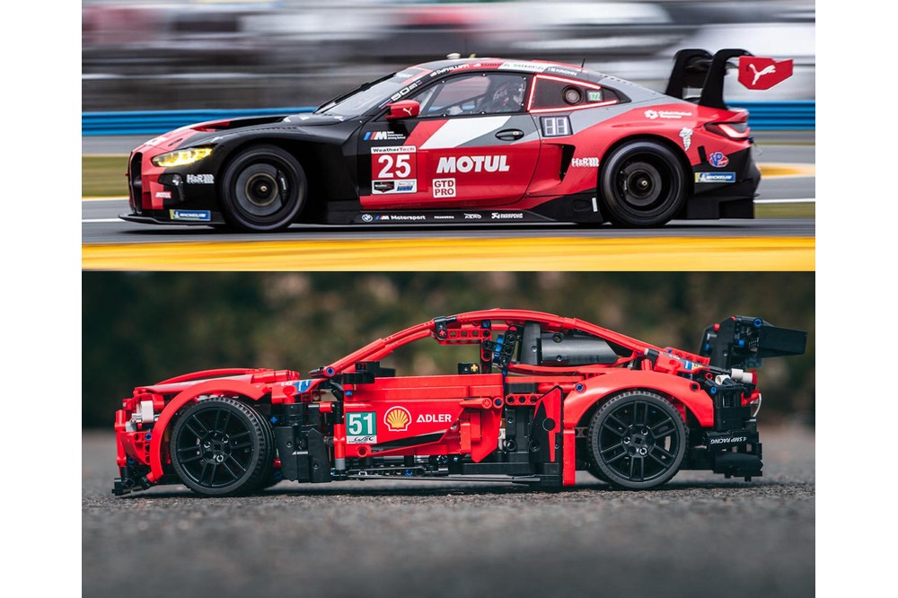 LEGO MOC 42125 - BMW M4 GT3 by davidragon | Rebrickable - Build with LEGO