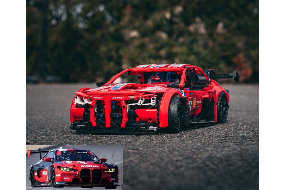 LEGO MOC 42125 - BMW M4 GT3 by davidragon | Rebrickable - Build with LEGO