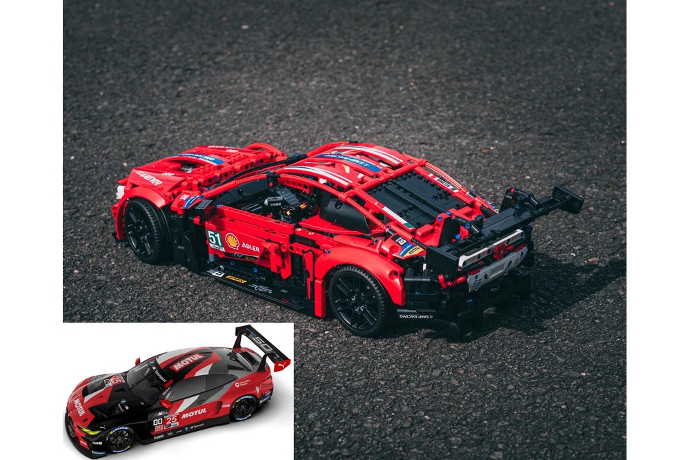 LEGO MOC 42125 - BMW M4 GT3 by davidragon | Rebrickable - Build with LEGO