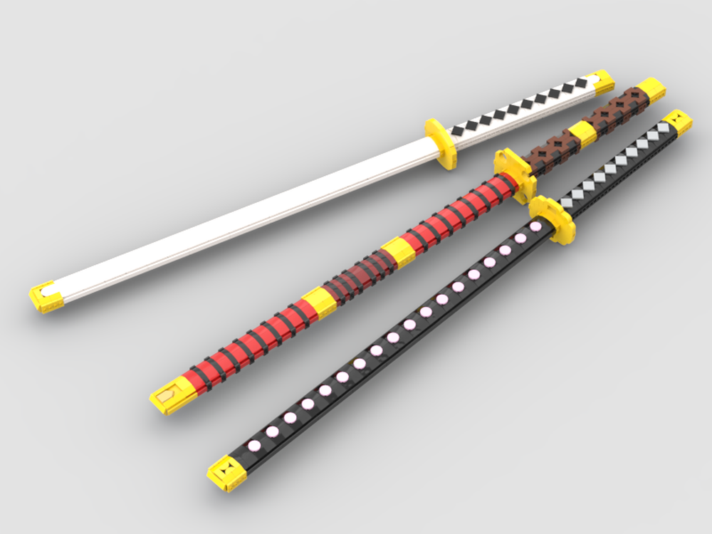 LEGO MOC-144419 Zoro's Swords by AverageBuilder | Rebrickable - Build ...