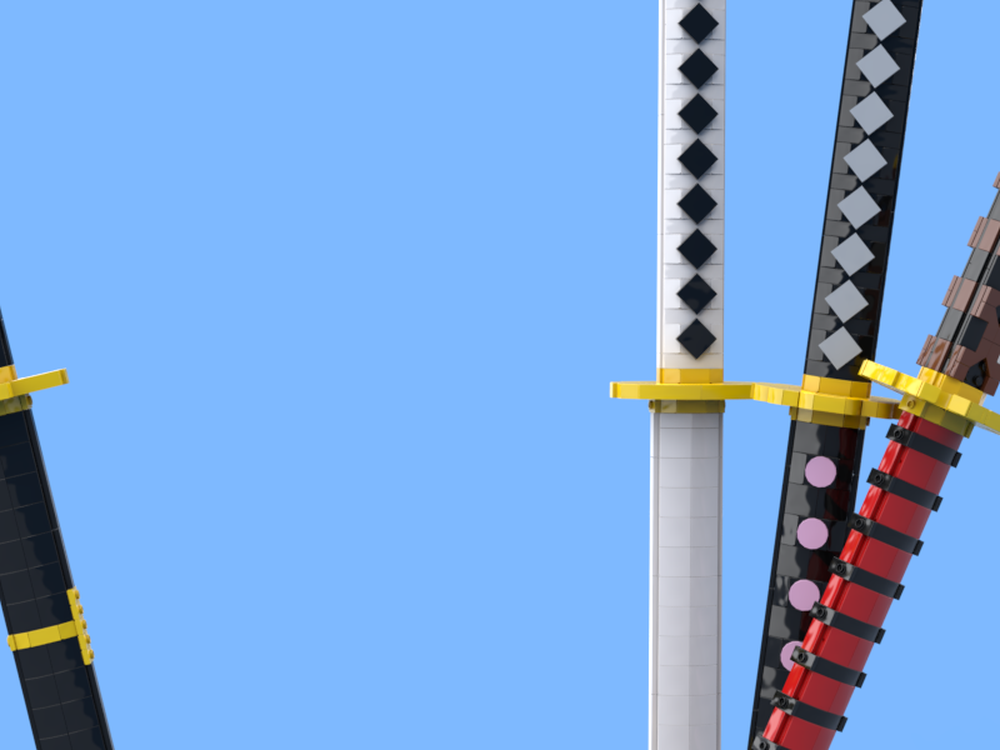 LEGO MOC Zoro's Swords by AverageBuilder | Rebrickable - Build with LEGO