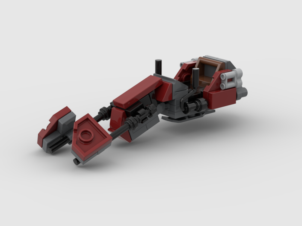 LEGO MOC Speeder Bike by notsofrostyy | Rebrickable - Build with LEGO