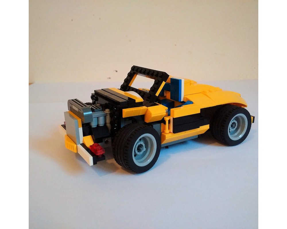 LEGO MOC 5767 Hot Rod by pynchomas | Rebrickable - Build with LEGO