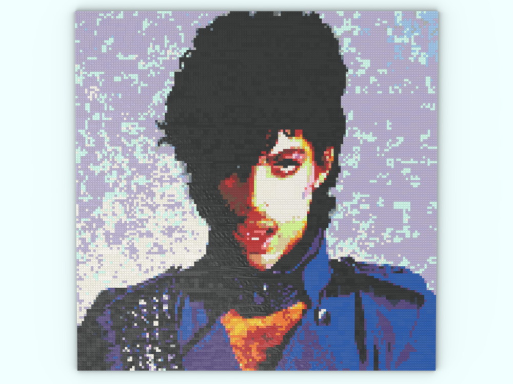 Lego Moc Prince 1999 1982 Mosaic 1 By Blues Lego Rebrickable