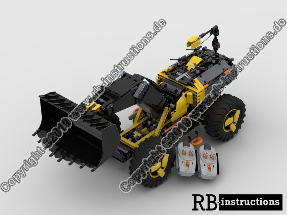 LEGO MOC Volvo ZEUX as RC version by RB-instructions | Rebrickable ...