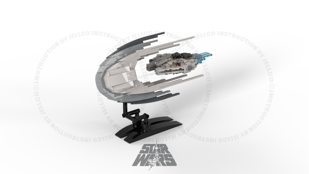 LEGO MOC Ultramicro Diorama : Hyper Speed M.falcon Concept by jellco ...