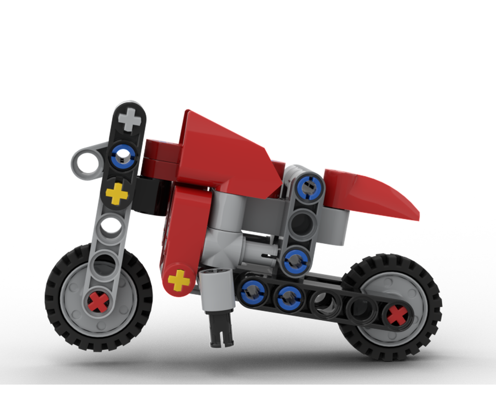 Lego Moc 42148 Motorbike By Hoppepe Rebrickable Build With Lego