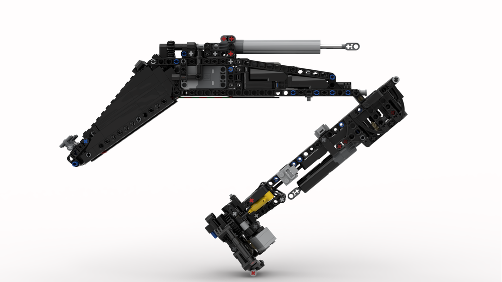 LEGO MOC-144473 Excavator main boom with tilt rotator (for my volvo ec ...