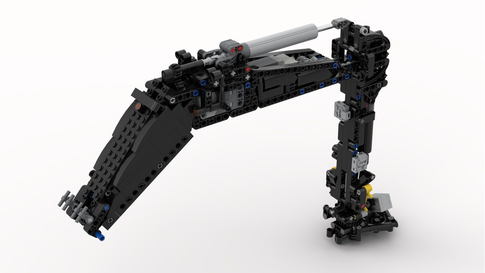 LEGO MOC-144473 Excavator main boom with tilt rotator (for my volvo ec ...