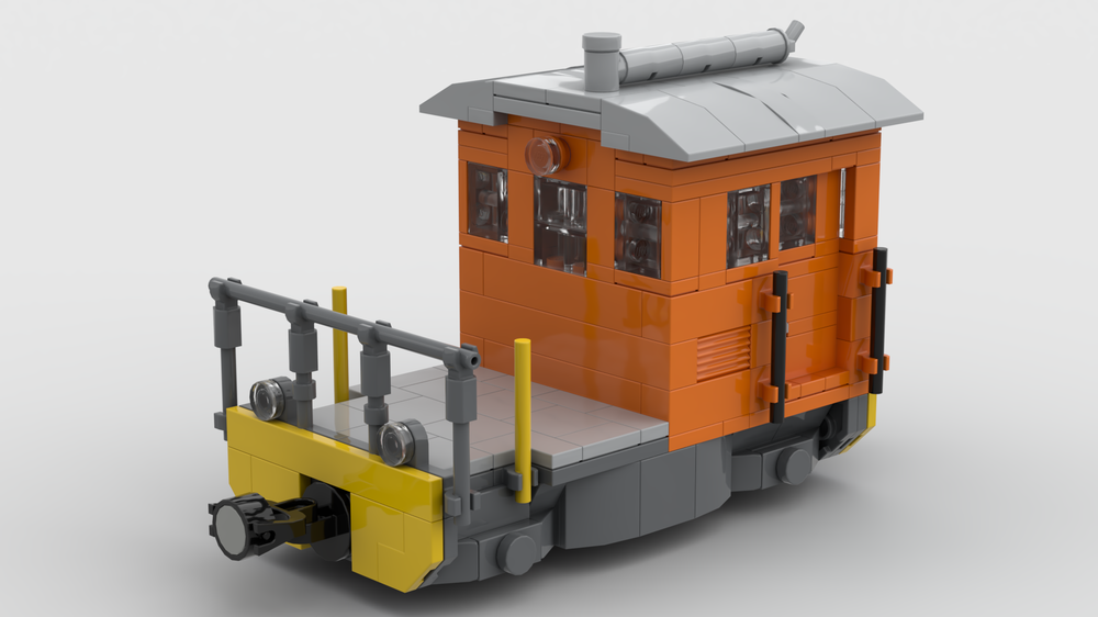 LEGO MOC Shunting Locomotive Tm 2/2 15-26 RhB by manubricks ...