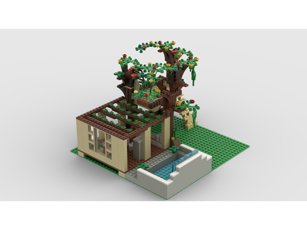 LEGO MOC Lego Treehouse/Pergola by Mindstormsmaster | Rebrickable ...