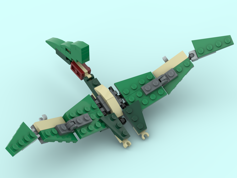 LEGO MOC 31058 Tupuxuara pterosaur by Ambrosino | Rebrickable - Build ...