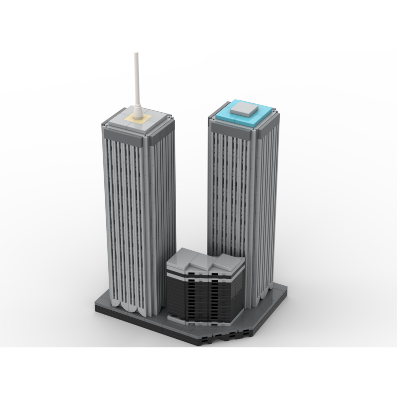 LEGO MOC The Twin Towers by dutch_builds | Rebrickable - Build with LEGO