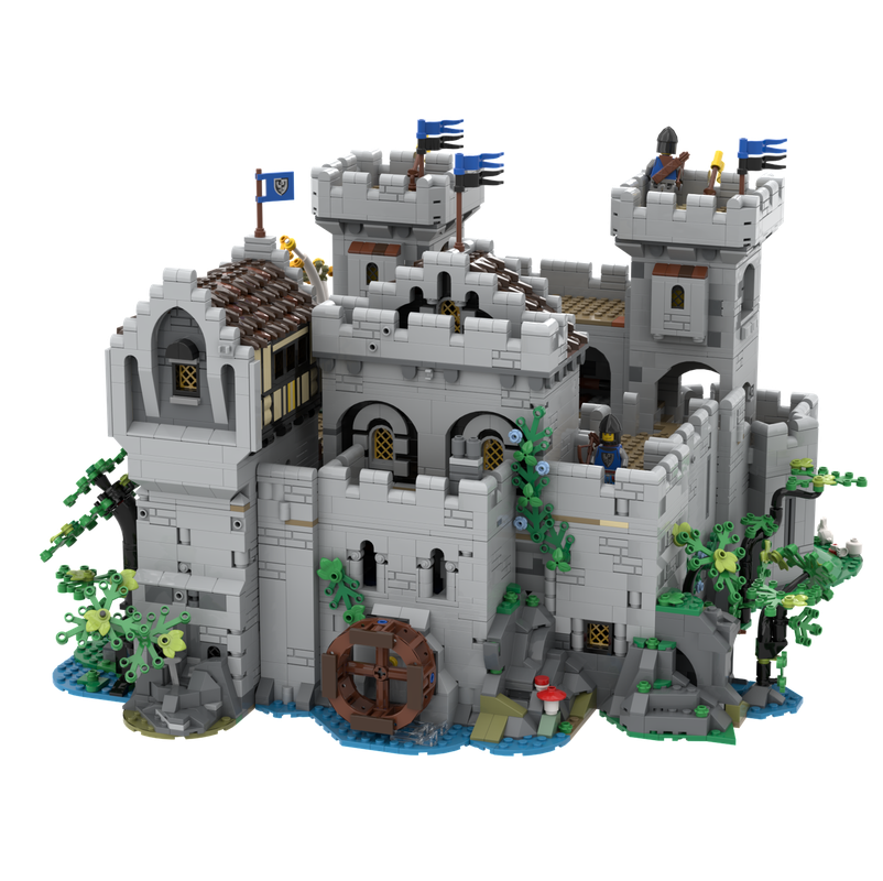 LEGO MOC Knight's Castle - 10305 Modular Expansion by Dream Build ...