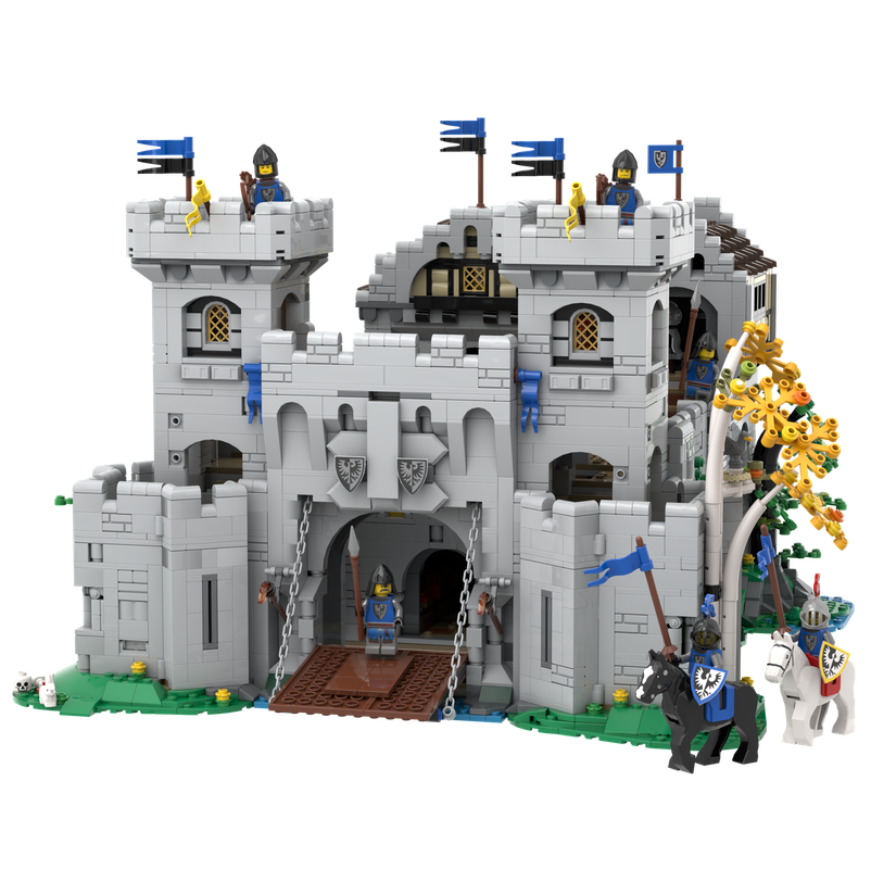 LEGO MOC Knight's Castle - 10305 Modular Expansion by Dream Build ...