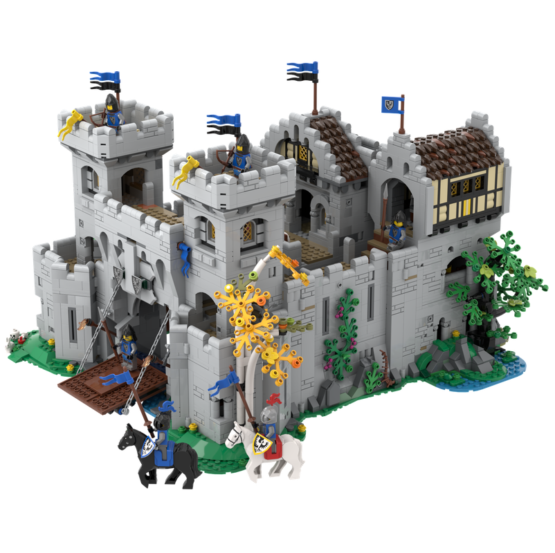 LEGO MOC Knight's Castle - 10305 Modular Expansion by Dream Build ...