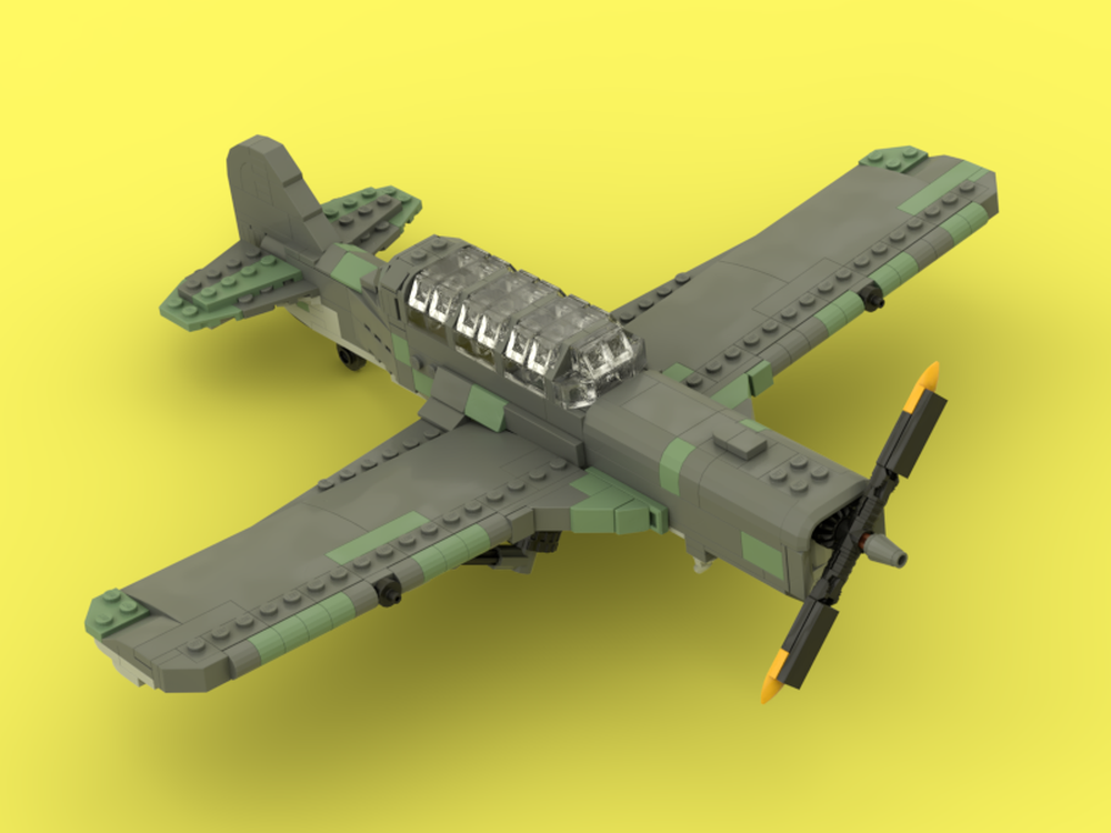 LEGO MOC 77012 Fighter Plane Chase - Pilatus P-2 Upgrade by MOC Maker ...