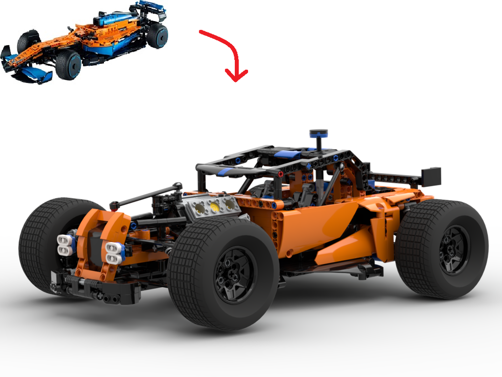 LEGO MOC Rat Rod by A_Great_Builder | Rebrickable - Build with LEGO