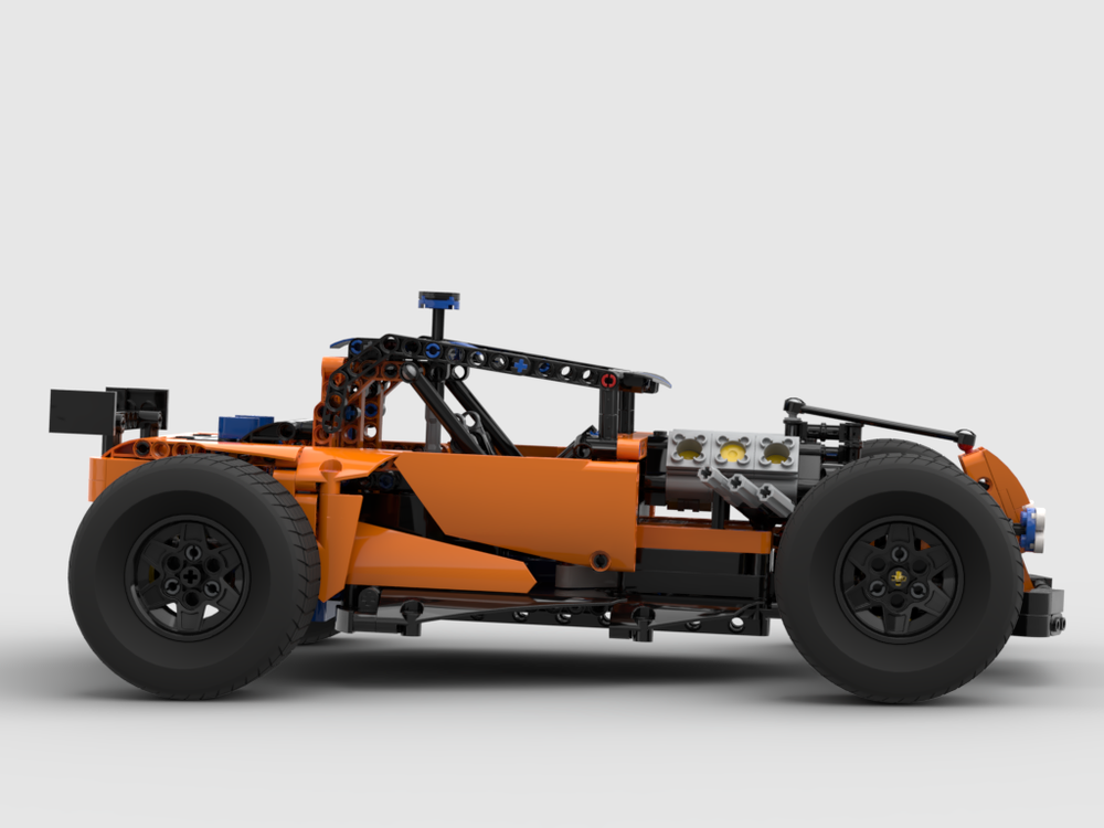 Lego Moc Rat Rod By Agreatbuilder Rebrickable Build With Lego